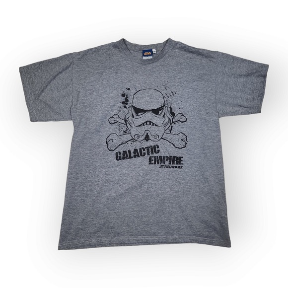 Shirts | Vintage Bc Collection Star Wars Galactic Empire Gray Tshirt ...